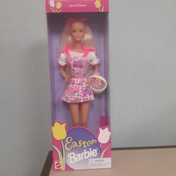 Mattel | Toys | Vintage Easter Barbie Doll Special Edition 996 Mattel ...
